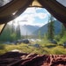 Set of 4 Rugged Outdoors-inspired Zoom Virtual Backgrounds: Digital ...