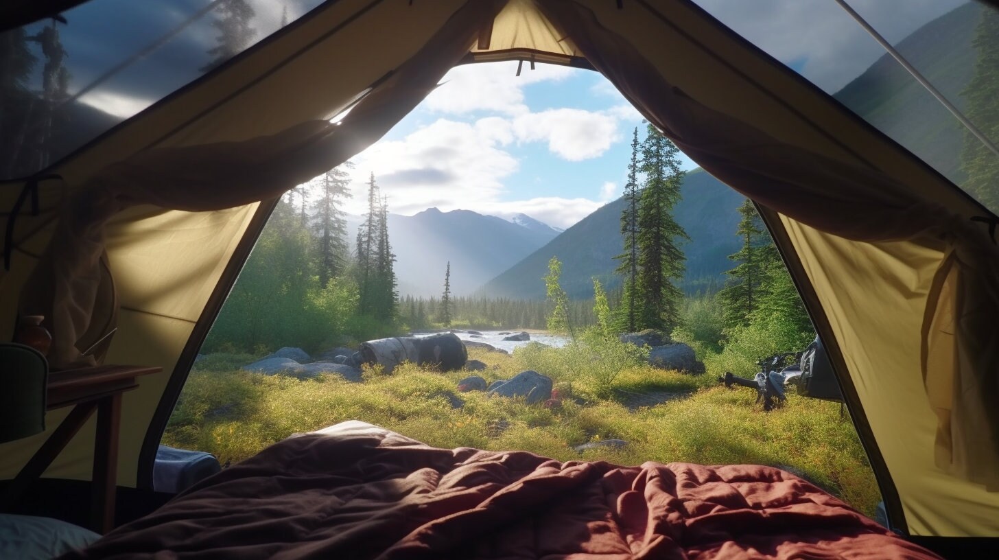 Set of 4 Rugged Outdoors-inspired Zoom Virtual Backgrounds: Digital ...