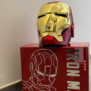 Iron Man Voice Control Helmet - Tony Stark Helmet - Iron Man Helmet ...