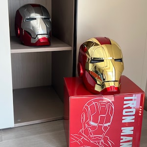 Iron Man Voice Control Helmet - Tony Stark Helmet - Iron Man Helmet ...
