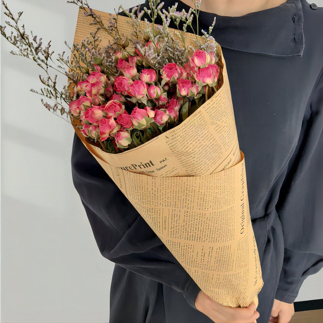 35 Small Rose Bouquet, Dried Rose Bouquet, Dried Flower Bouquet Natural ...