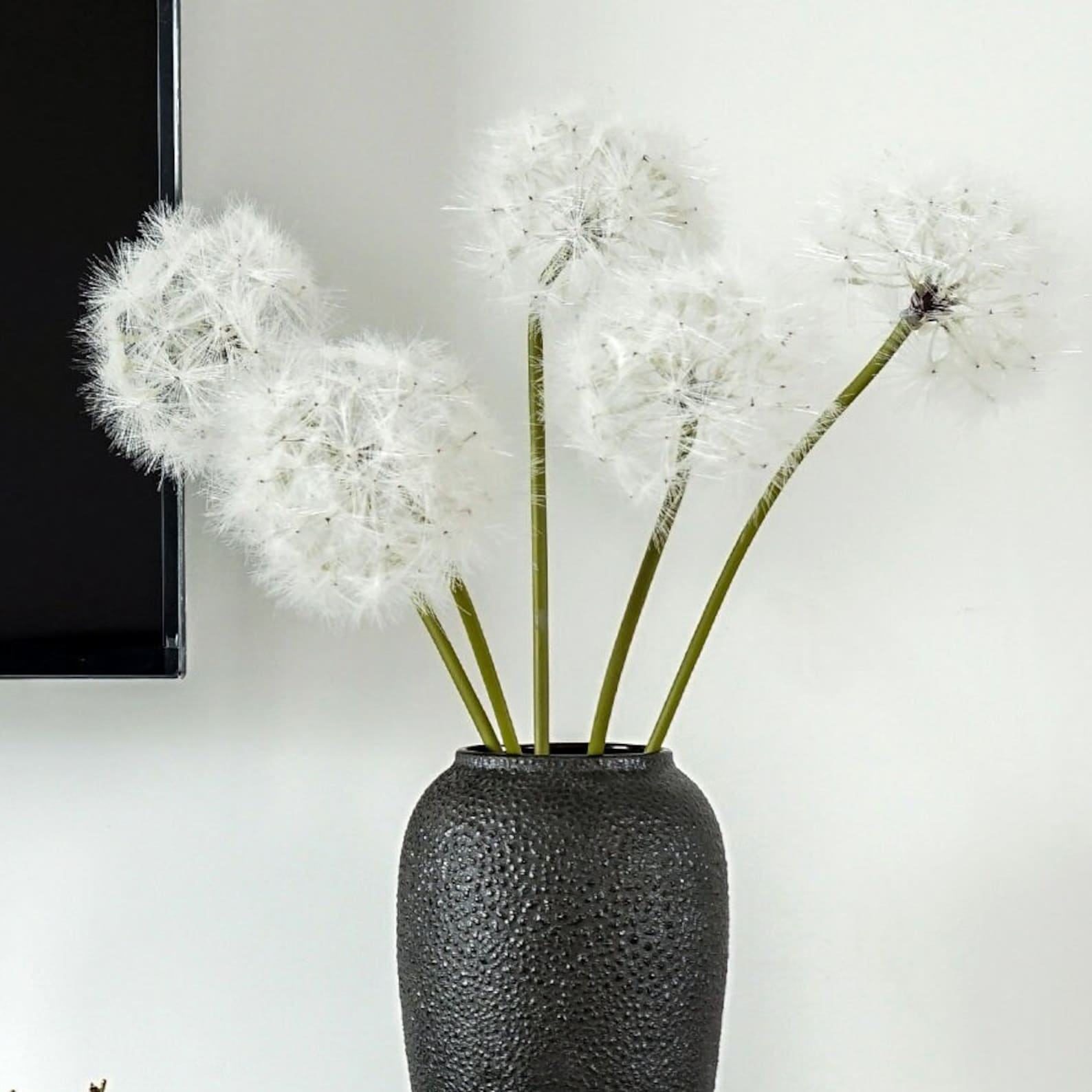 Artificial Dandelions Real Touch Dandelion Flowers Bouquets - Etsy