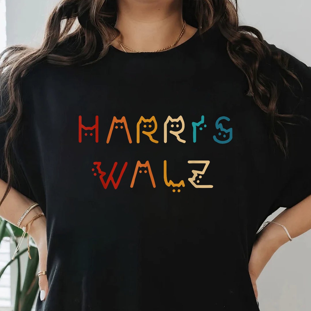 Harris Walz Cat 2024 Png , Harris Walz Cat 2024 Design, Kamala Harris ...