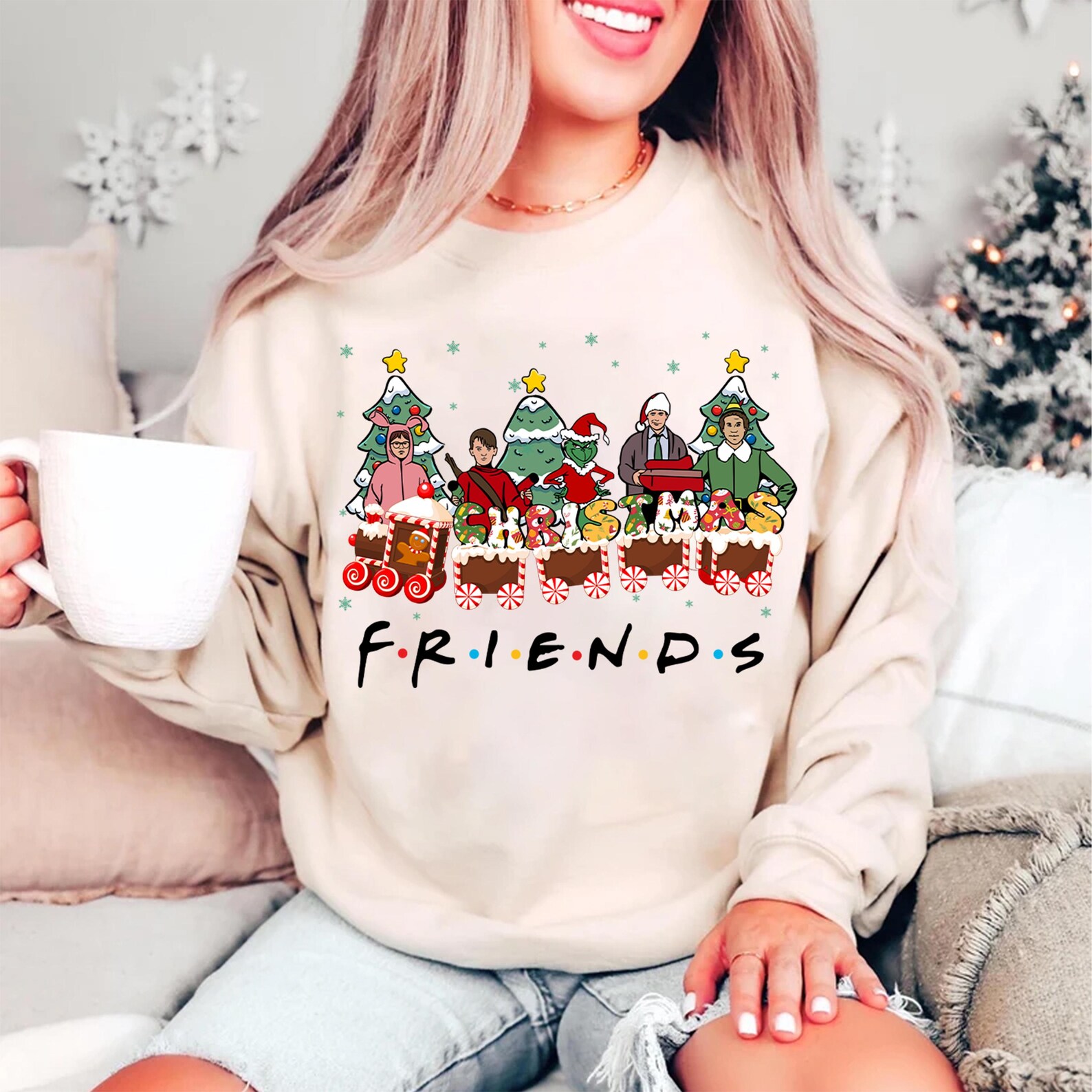 Christmas Friends Png, Christmas Movie Png, Christmas Movie Friends Png ...