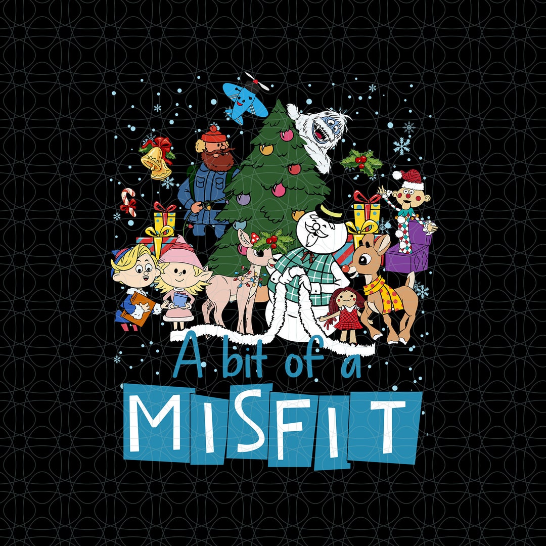 A Bit of A Misfit Png, Rudolph the Red-nosed Reindeer Christmas Png ...