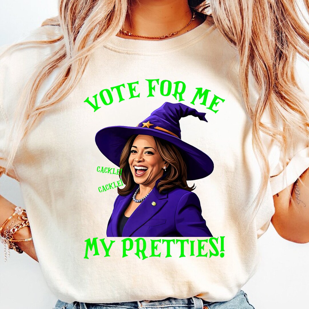 Funny Kamala Harris Halloween File Png, US Election 2024 Png, Democrat ...