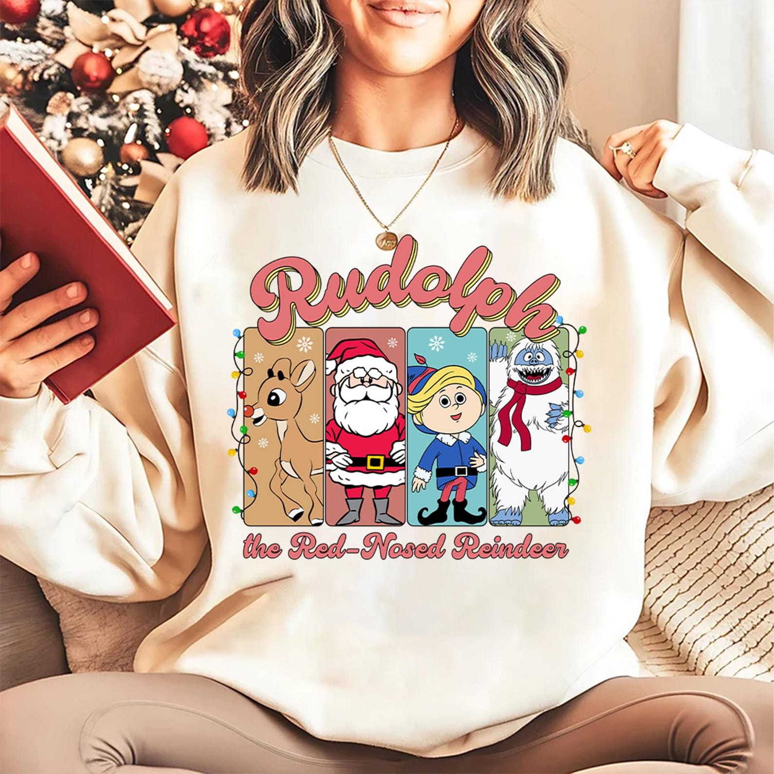 Rudolph the Red-nosed Reindeer Christmas PNG, Rudolph Xmas Digital File ...