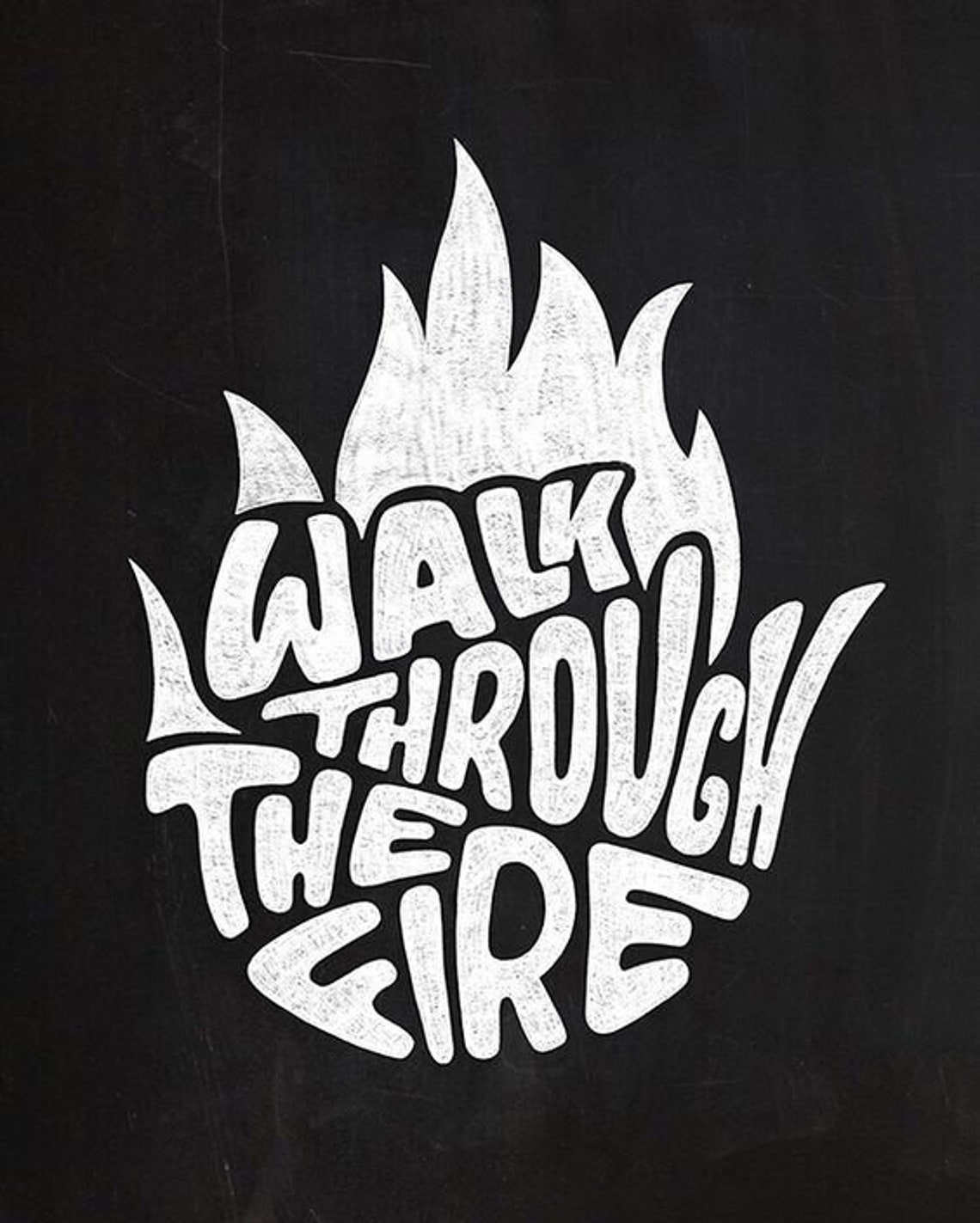 Walk Through the Fire - Etsy