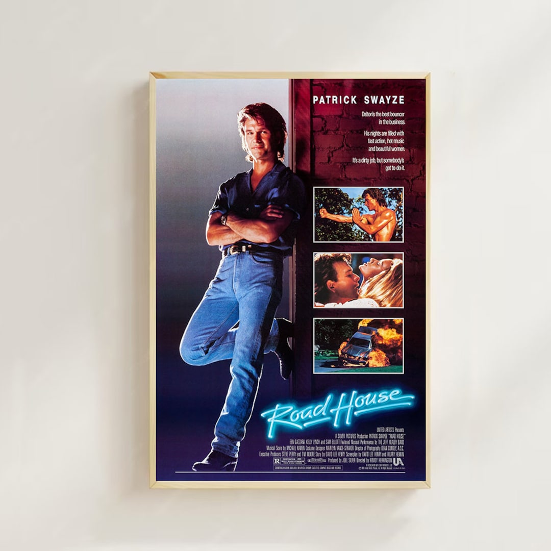 Road House (1989)--movie Poster(regular Style) Art Prints,home Decor ...