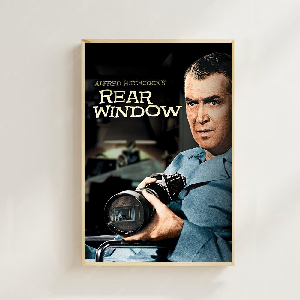 Rear Window (1954)--movie Poster(regular Style) Art Prints,home Decor ...