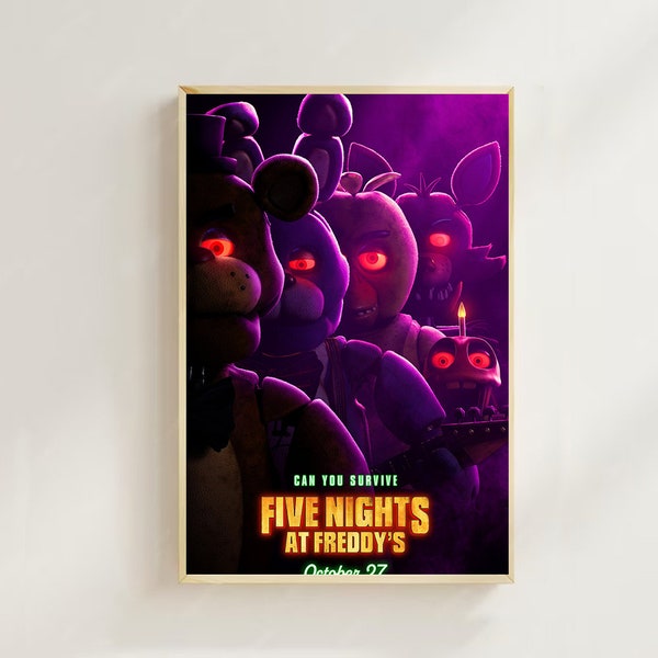 Five Nights at Freddy Paintings - Etsy
