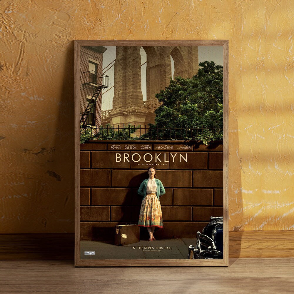 Brooklyn Movie Poster regular Style Art Printshome - Etsy