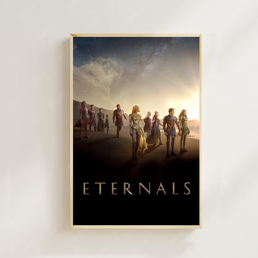 Eternals- Movie Poster (regular Style) Art Printing, Home Decor, Art ...