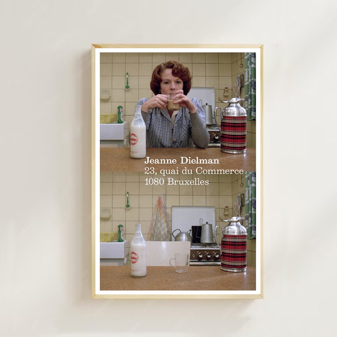 Jeanne Dielman Movie Poster: Canvas Art Print, Home Decor,room Decor ...