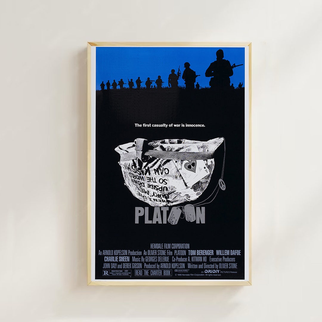 Platoon--movie Poster (regular Style)art Printing, Home Decor, Art ...