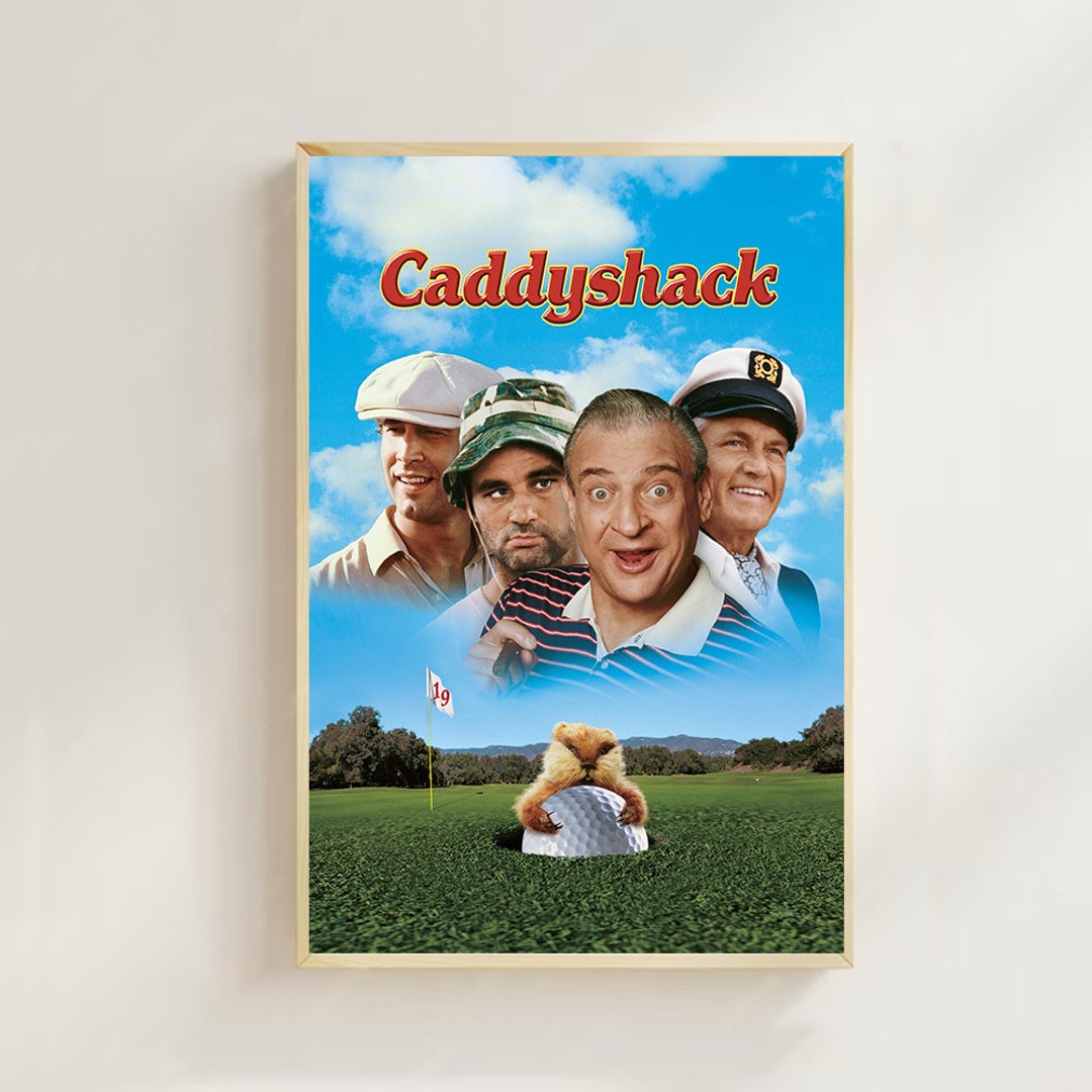 Caddyshack Movie Poster: 1980s Comedy Canvas Art Print,room Decor,wall ...