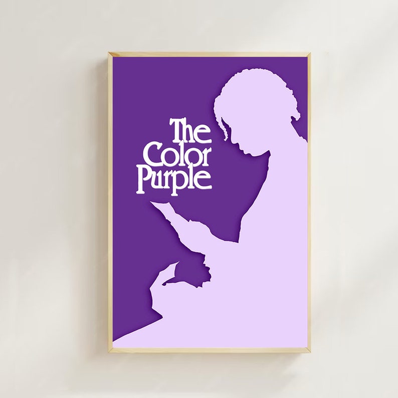 The Color Purple 1985 Movie Poster regular Style Art - Etsy