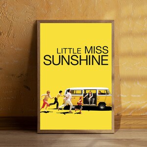 Little Miss Sunshine Movie Poster: Vintage Film Art Canvas Print,room ...