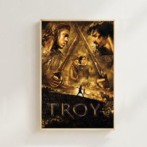 Troy (2004)- Movie Poster (regular Style) Art Prints,home Decor, Art ...