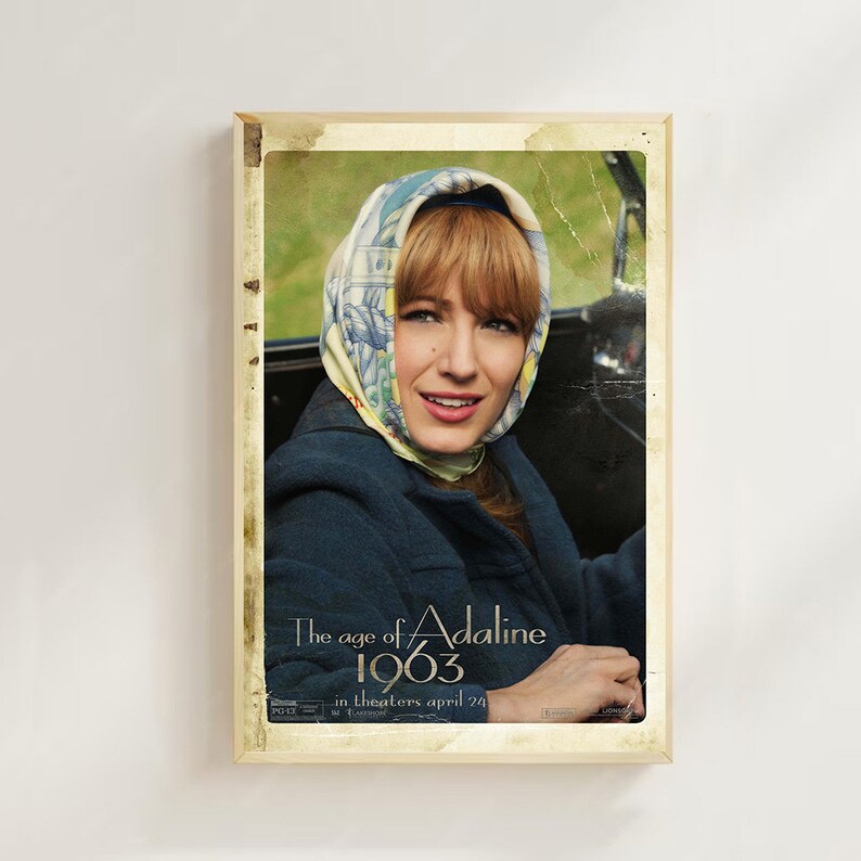 The Age of Adaline 2015movie Posterregular Style Art Prints,home Decor ...