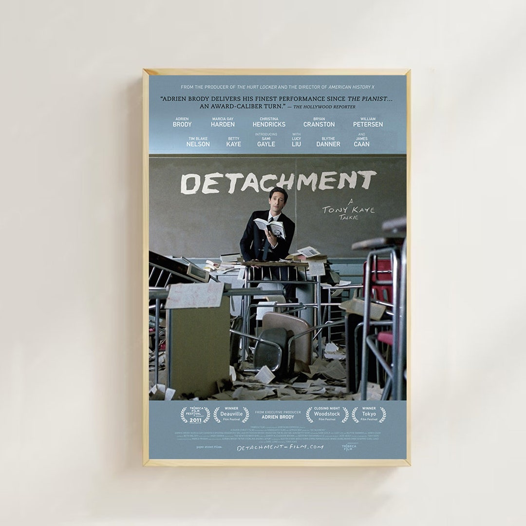 Detachment 2011movie Poster Art Printing, Home Decor, Film Posters ...