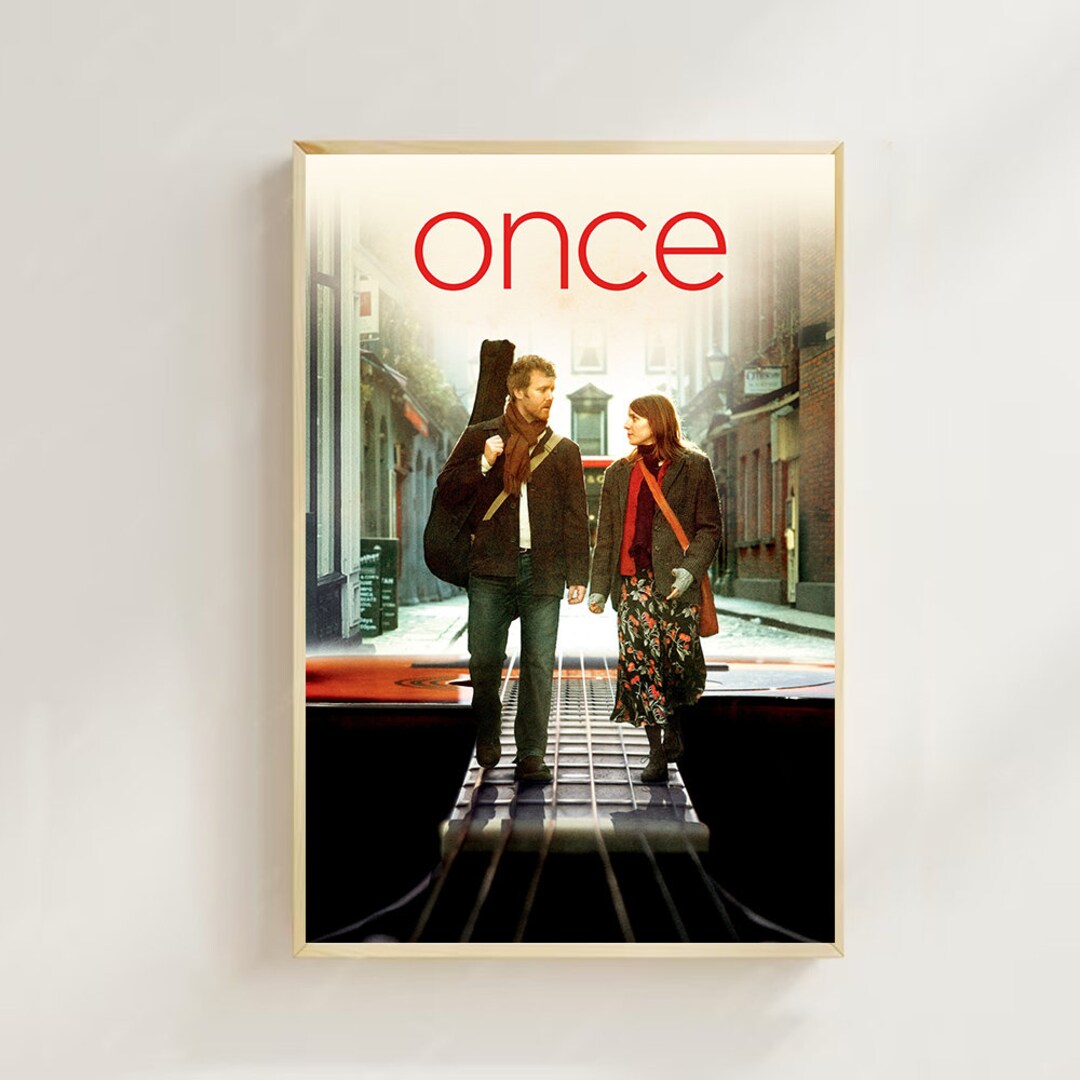 Once (2007)--movie Poster(regular Style) Art Prints,home Decor,vintage ...