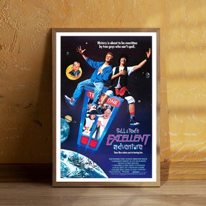 Bill & Ted's Excellent Adventure (1989)--movie Poster(regular Style ...