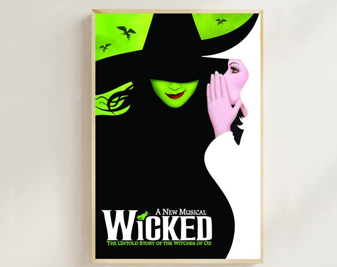 Wicked - 2003 Original Broadway Cast Signed Poster - REDUCED - Moving ... Wicked - 2003 Original Broadway Cast Signed Poster - REDUCED - Moving ...