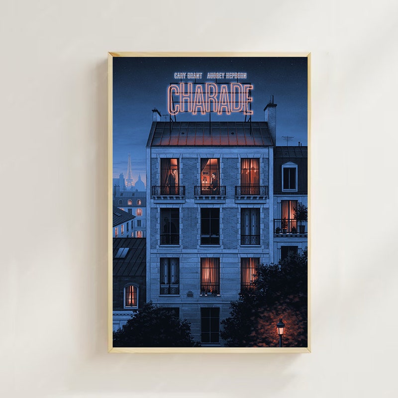 Charade Film Poster - Etsy