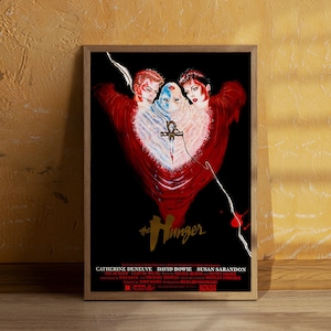The Hunger (1983)--movie Poster Art Printing,home Decor,art Poster for ...
