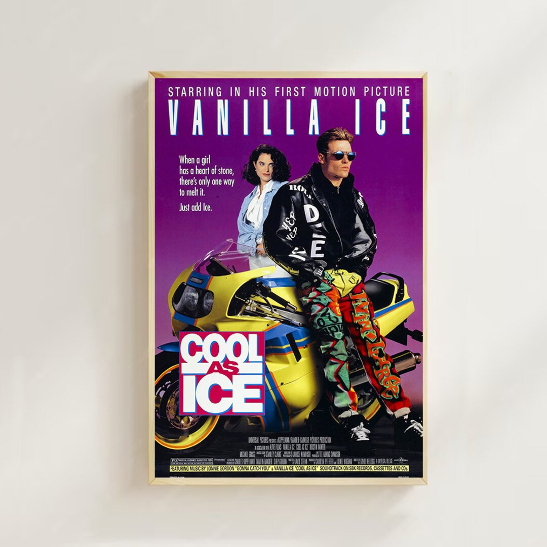 Cool as Ice --movie Poster Art Printing,home Decor,art Poster for Gift ...