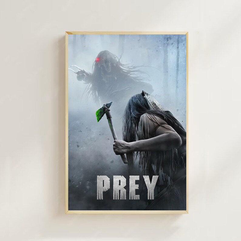 Prey (2022)--movie Poster(regular Style) Art Prints,home Decor,vintage ...