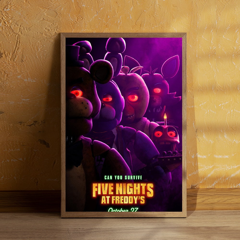 Five Nights at Freddy's Movie Poster regular Style Art Prints,home ...