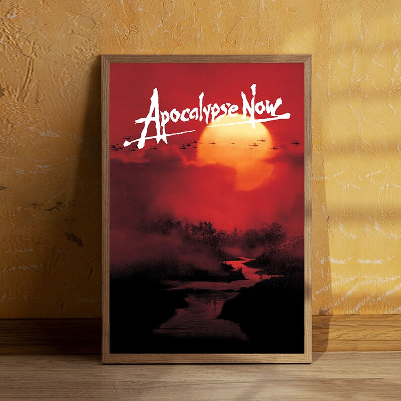 Apocalypse Now Movie Poster: Classic Film Art Print on Canvas,room ...