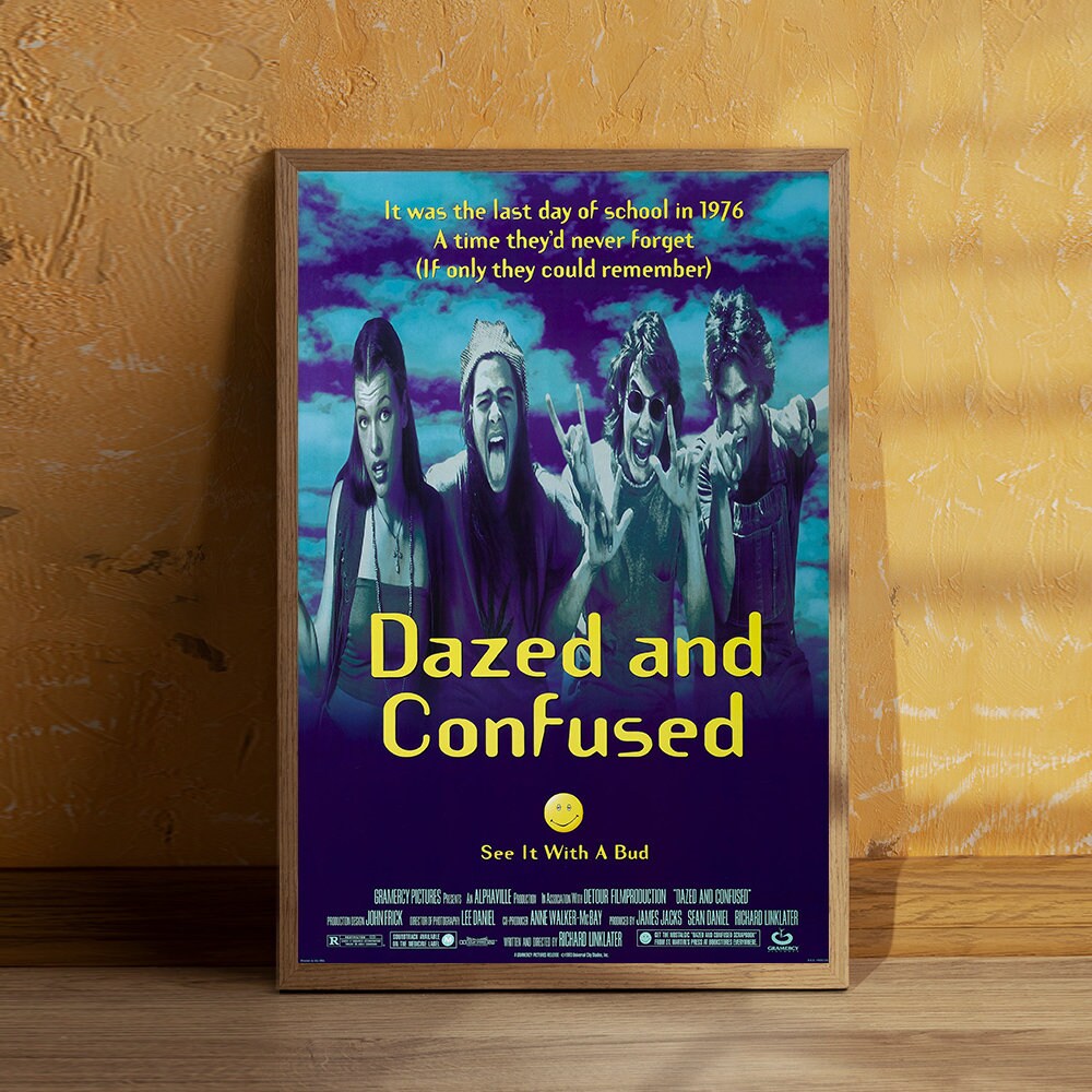 Dazed and Confused (1993)--movie Poster(regular Style) Art Prints,home ...