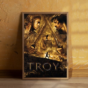 Troy (2004)- Movie Poster (regular Style) Art Prints,home Decor, Art ...