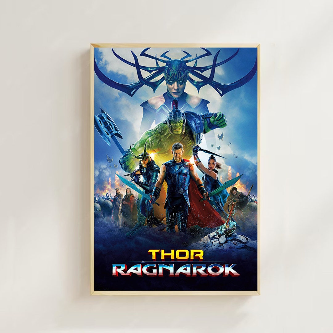 Thor Ragnarok - Movie Poster (regular Style) Art Prints,home Decor, Art ...