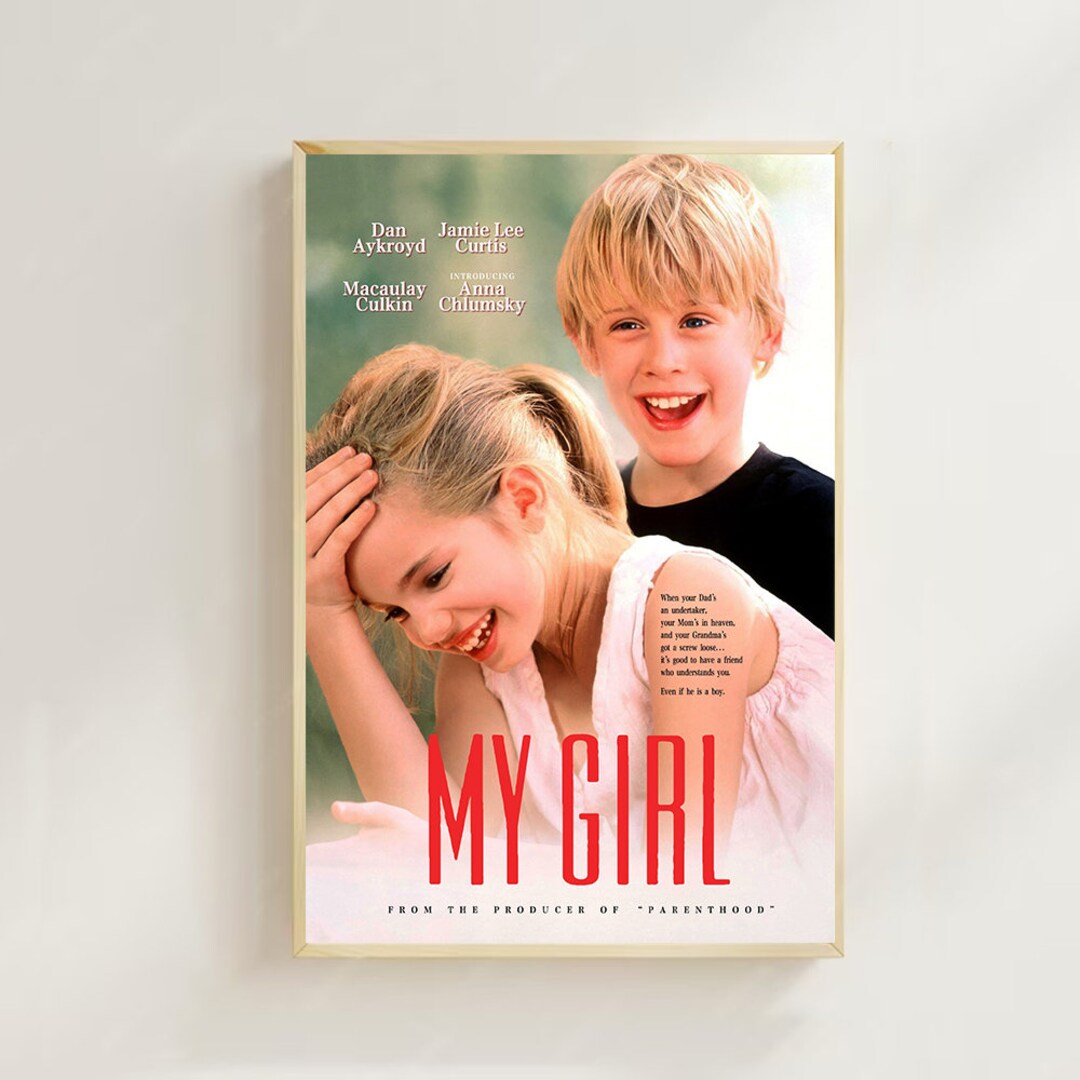 My Girl (1991)--movie Poster(regular Style) Art Prints,home Decor ...