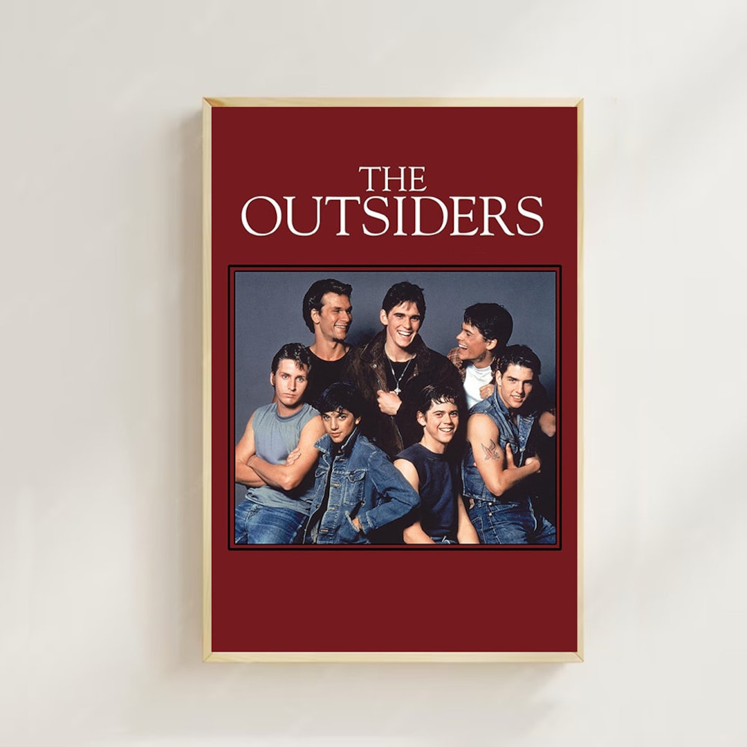 The Outsiders 1983movie Posterregular Style Art Prints,home Decor ...
