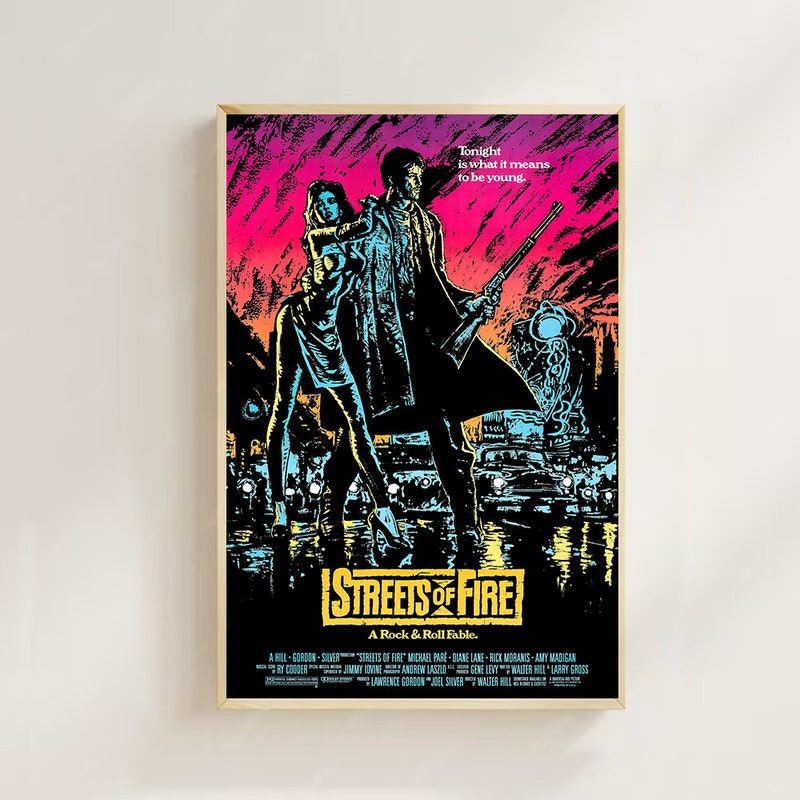 Streets of Fire Poster - Etsy