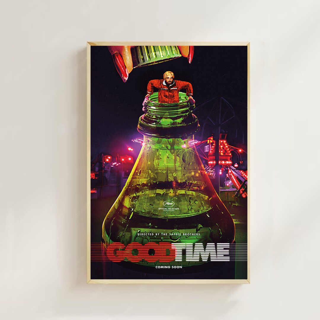 Good Time Movie Poster: Regular Style Art Print, Canvas,room Decor,wall ...