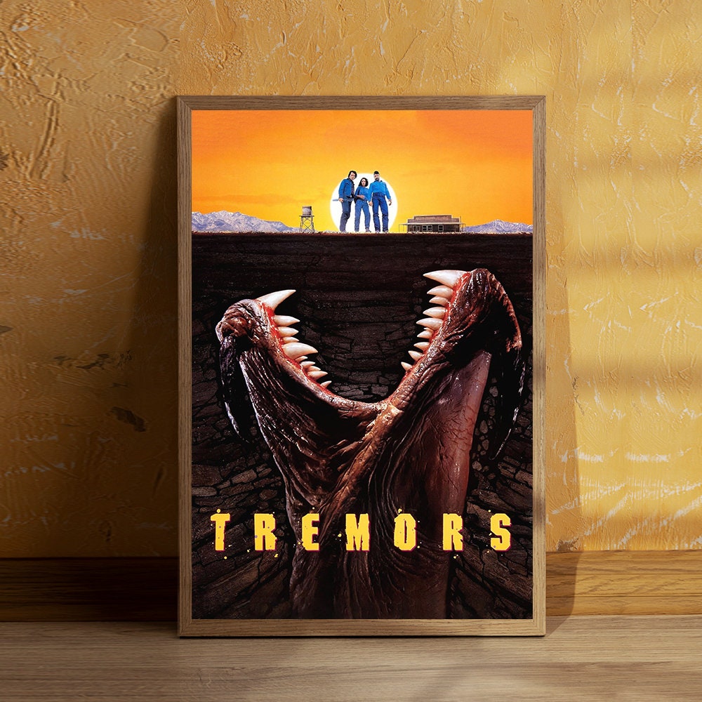 Tremors 1990movie Posterregular Style Art Prints,home Decor,vintage ...