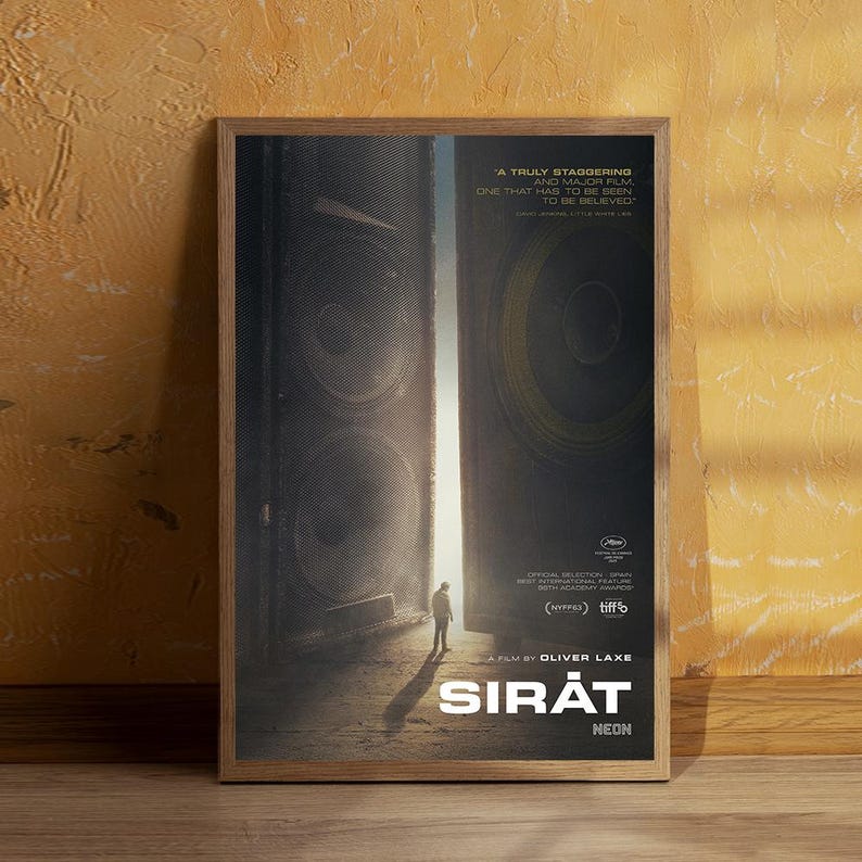 Sirat--movie Poster(regular Style) Art Prints,home Decor,vintage Movie ...