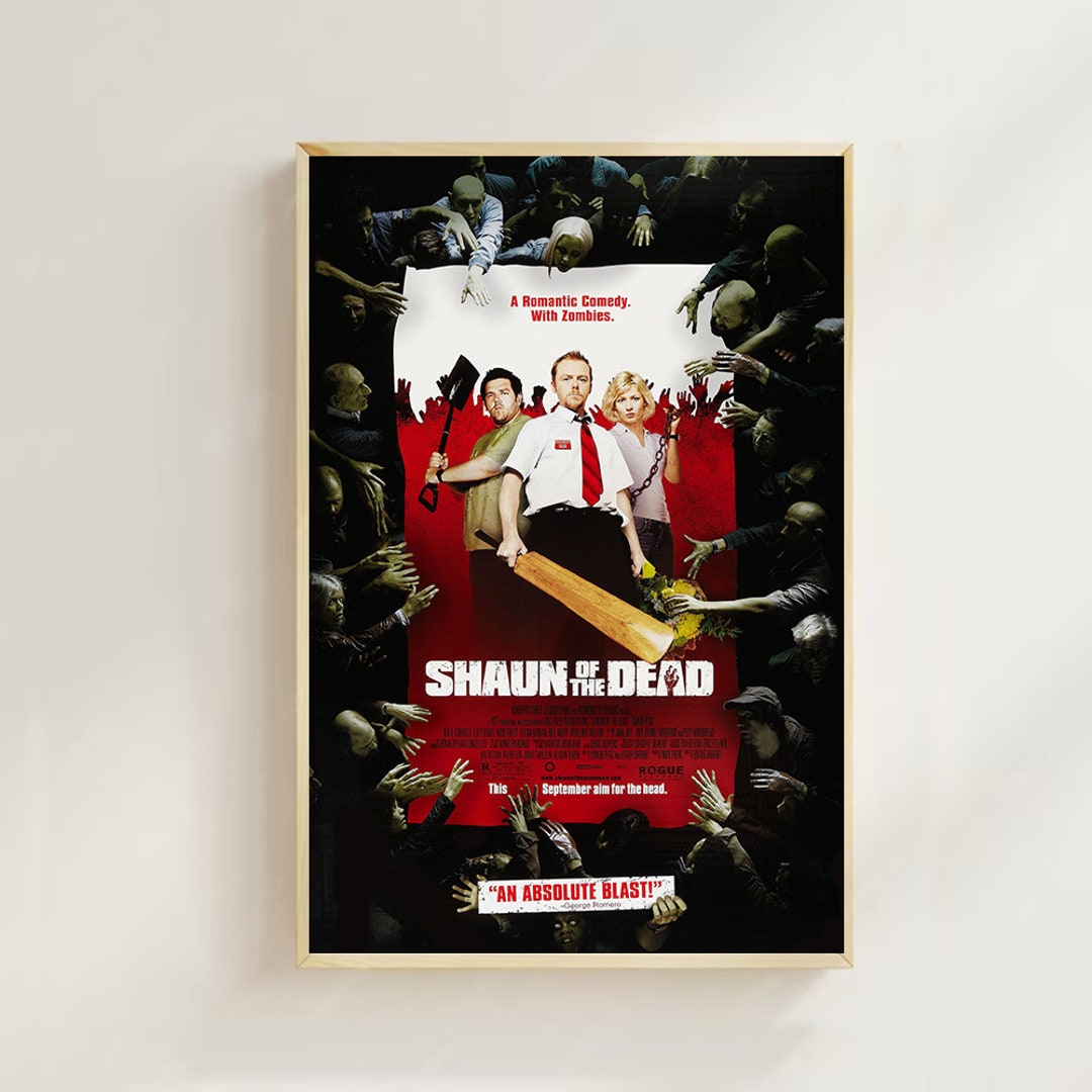 Shaun of the Dead (2004)-- Movie Poster (regular Style) Art Prints,home ...