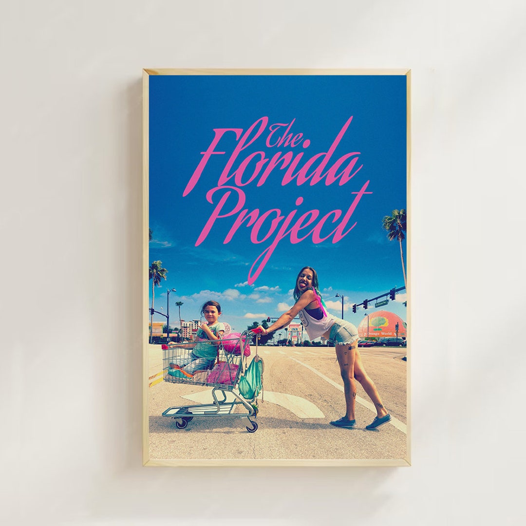 The Florida Project (2017)--movie Poster (regular Style)art Printing ...