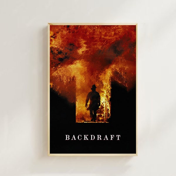 Backdraft Movie Poster - Etsy