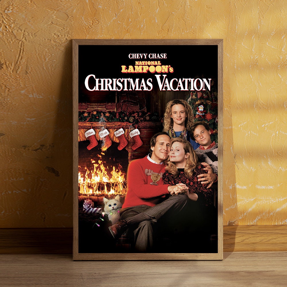 National Lampoons Christmas Vacation Movie Poster regular Style Art ...
