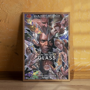 Glass (2019)--movie Poster(regular Style) Art Prints,home Decor,vintage ...