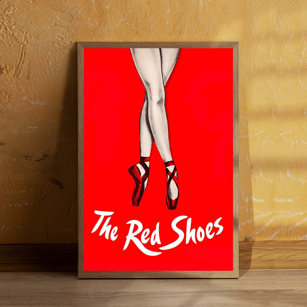 The Red Shoes Movie Poster regular Style Art Prints,home Decor, Art ...
