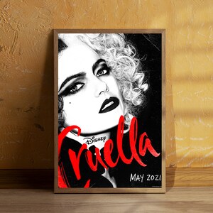 Cruella (2021) - Movie Poster (regular Style) Art Prints,home Decor ...